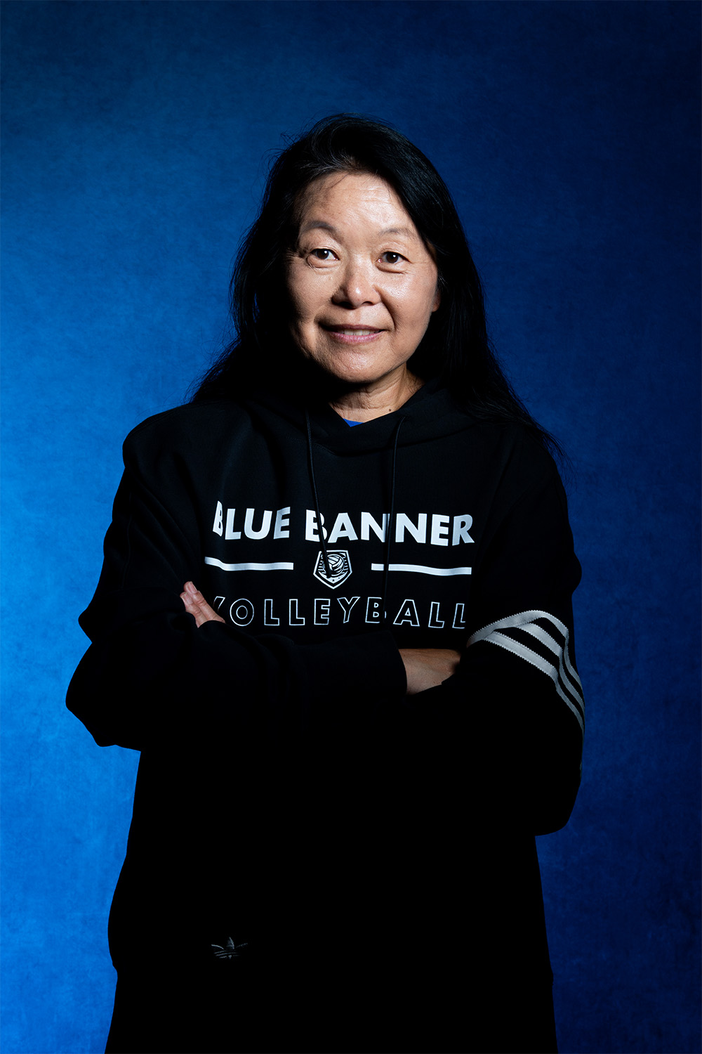 Coach Rose - Blue Banner Volleyball
